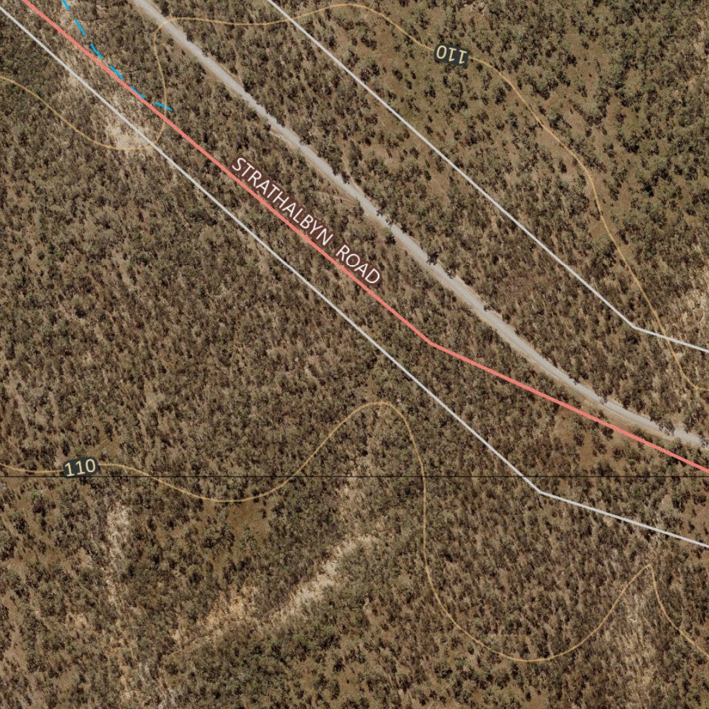 Strathbogie (8457-431i) Map by Department of Resources | Avenza Maps