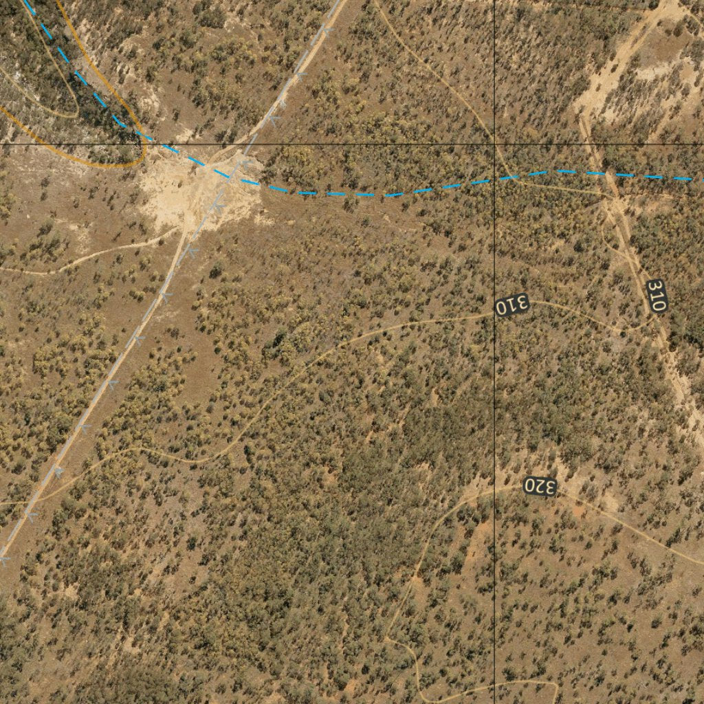 Teviot Brook (8554-342i) Map by Department of Resources | Avenza Maps