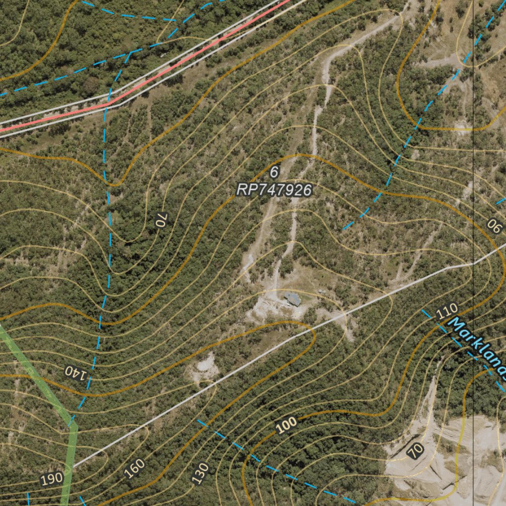 PLUM TREE CREEK (8754-411i) Map by Department of Resources | Avenza Maps