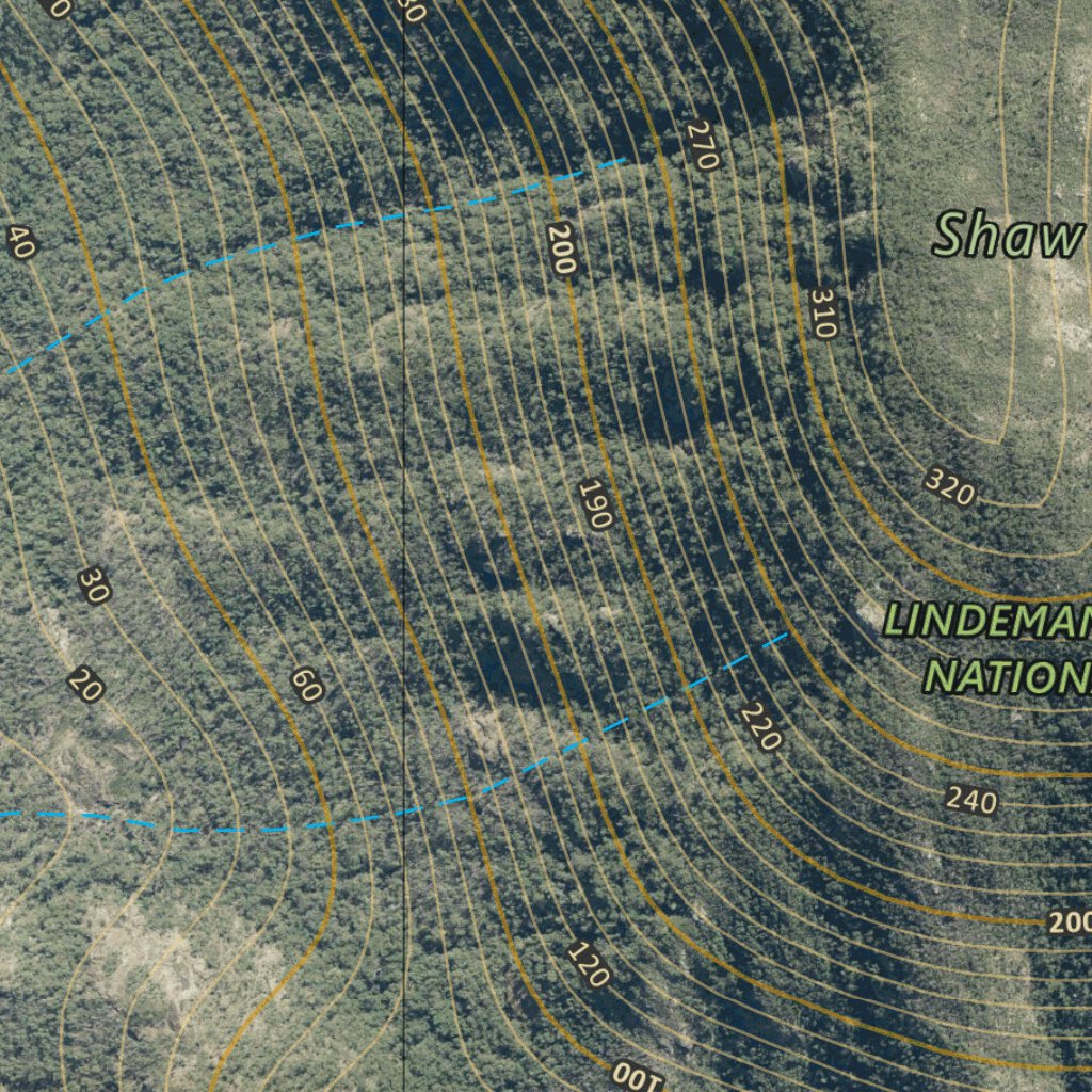 SHAW ISLAND (8757-332i) Map by Department of Resources | Avenza Maps