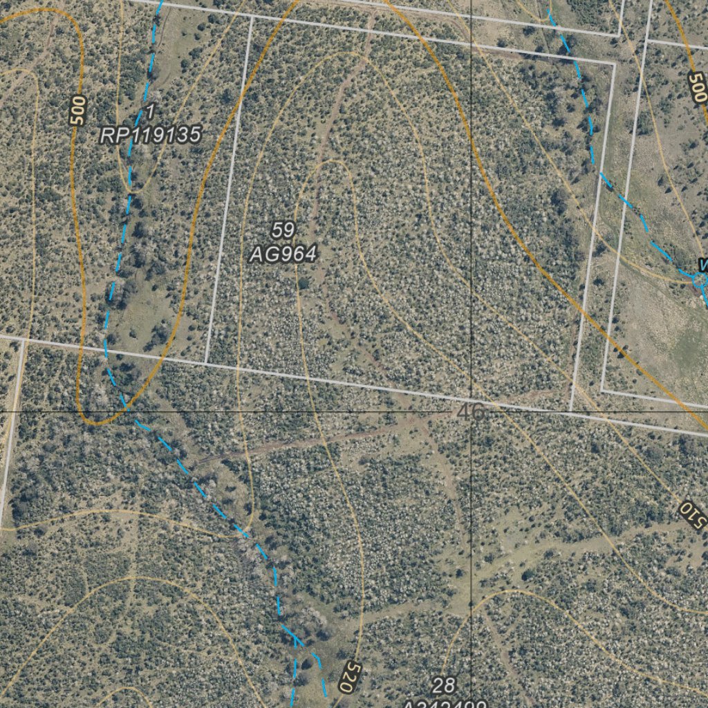 Mount Tyson (9242-442i) Map by Department of Resources | Avenza Maps