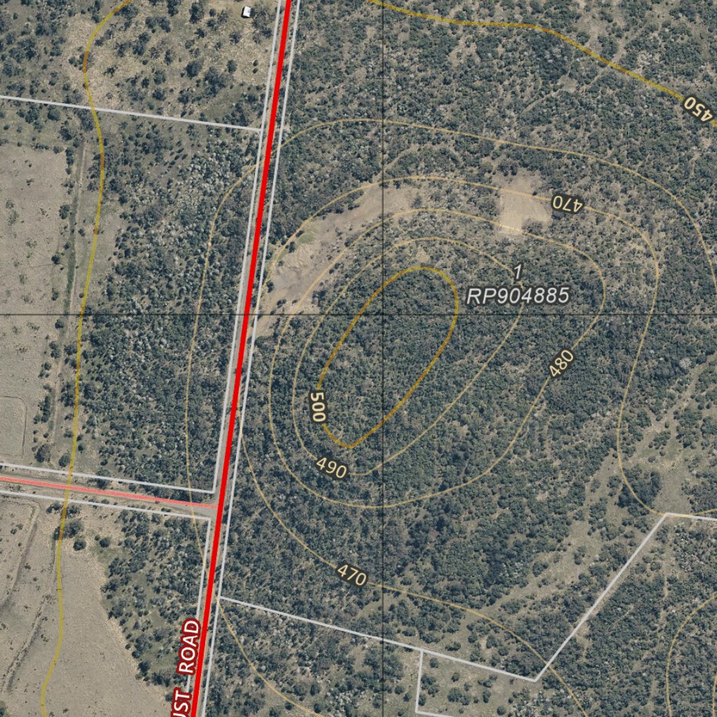 Mount Tyson (9242-443i) Map by Department of Resources | Avenza Maps