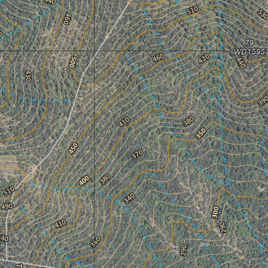 Mount Alford (9441-443i) Map by Department of Resources | Avenza Maps