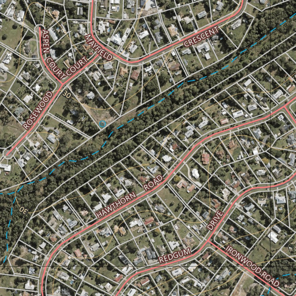 OAKEY FLATS (9443-124i) Map by Department of Resources | Avenza Maps