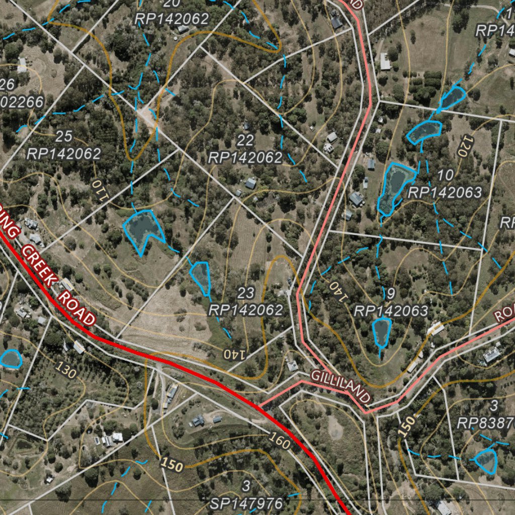 RIDGEWOOD (9445-233i) Map by Department of Resources | Avenza Maps