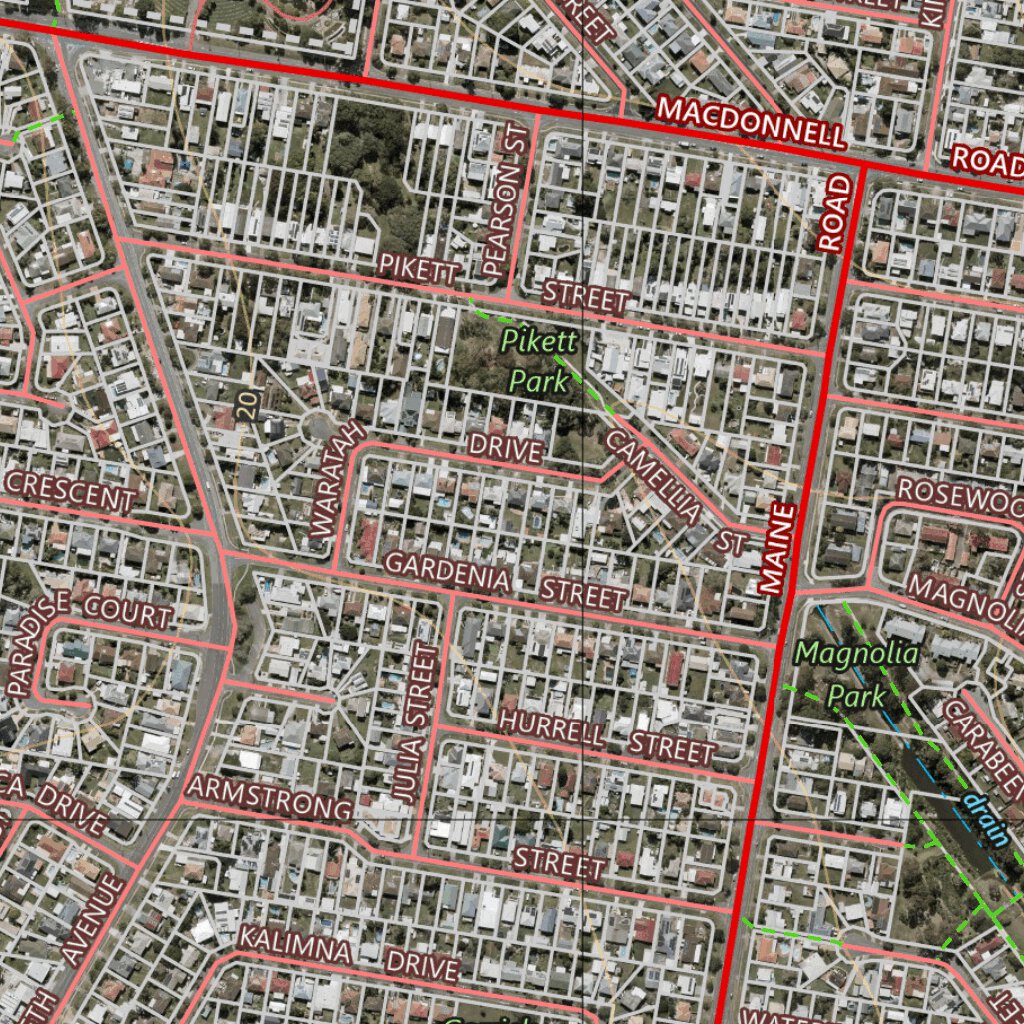 REDCLIFFE (9543-432i) Map by Department of Resources | Avenza Maps
