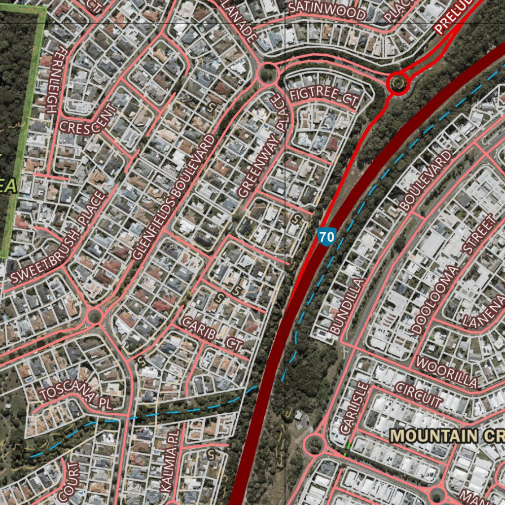 MOOLOOLAH (9544-432i) Map by Department of Resources | Avenza Maps