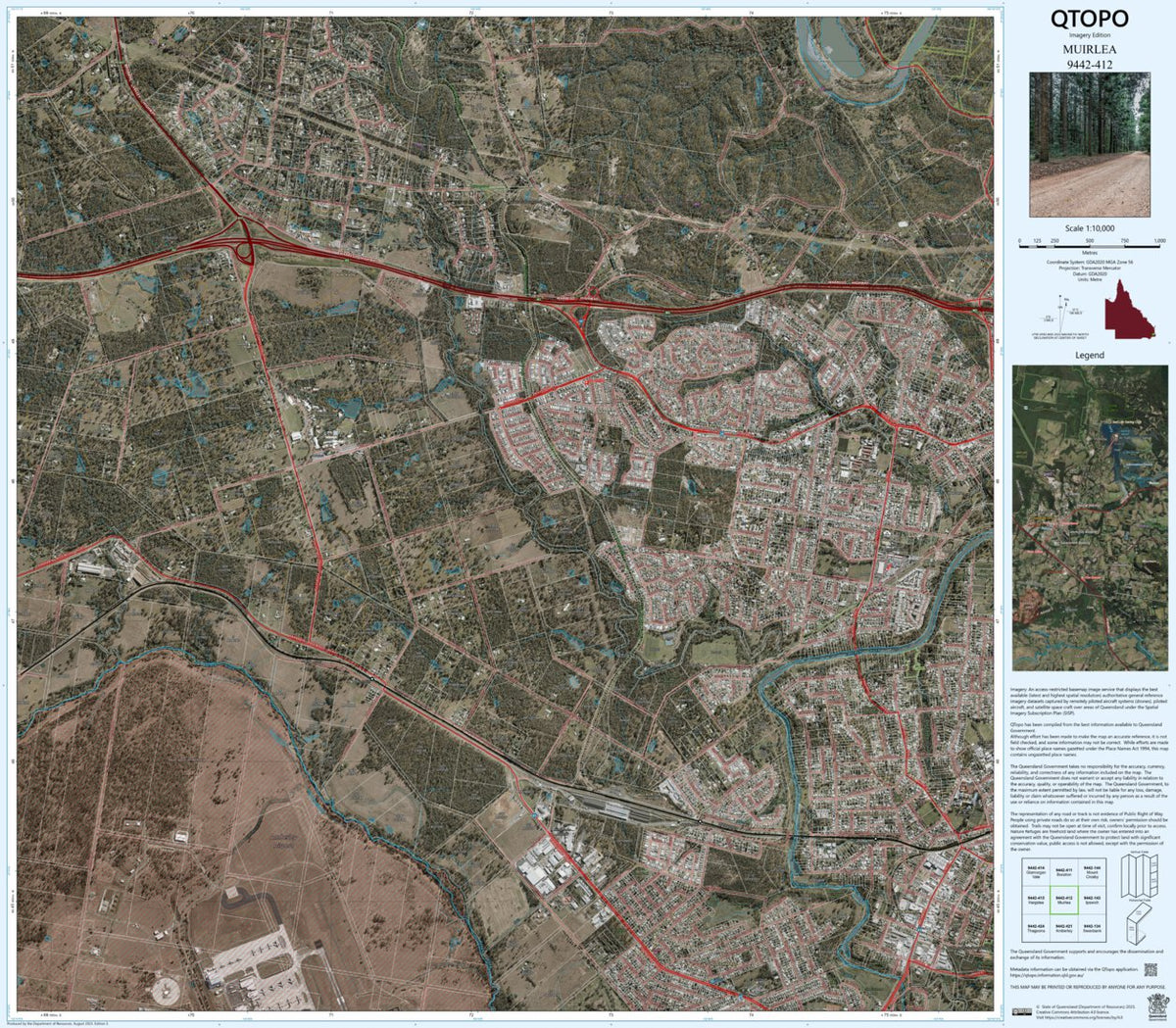 MUIRLEA (9442-412i) Map by Department of Resources | Avenza Maps