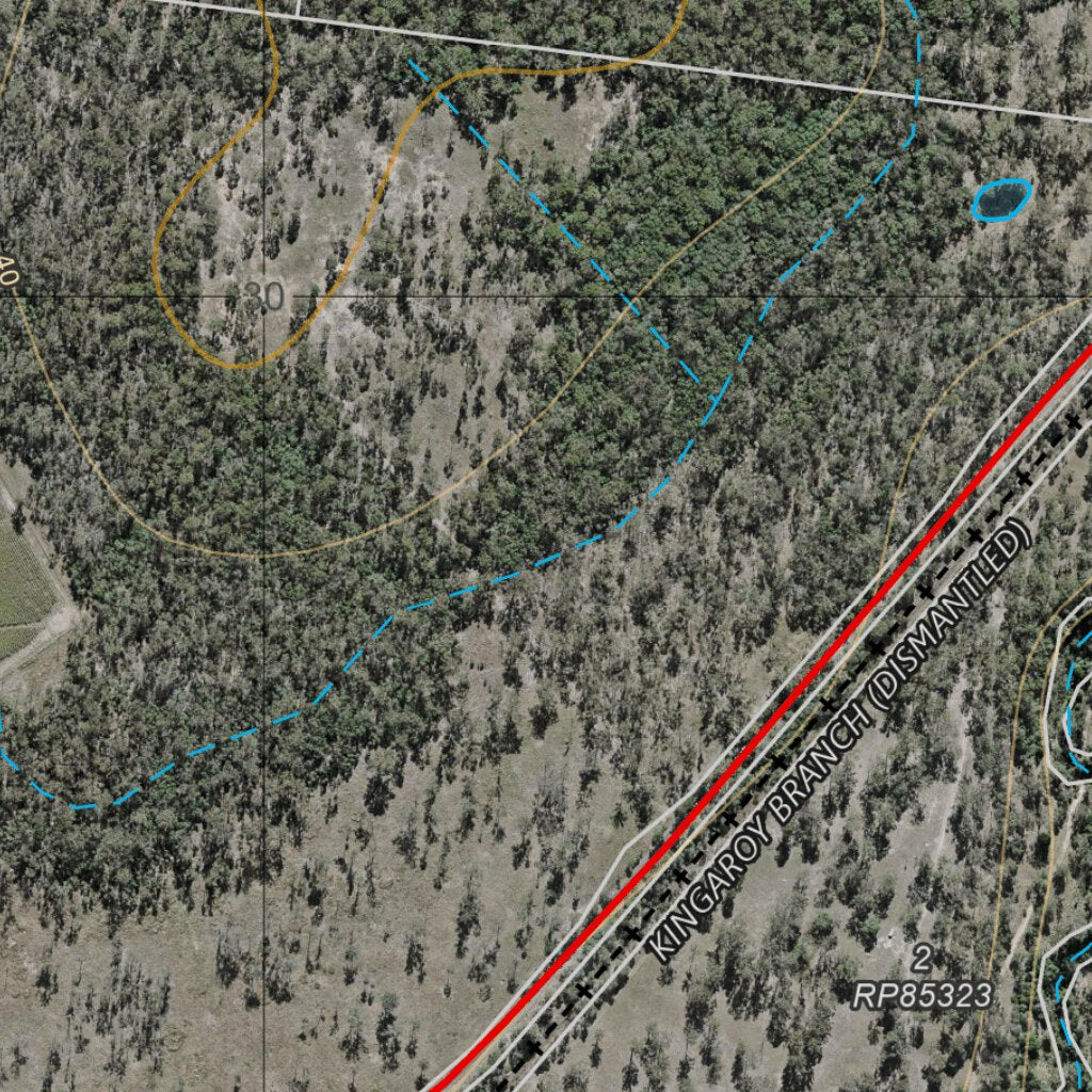 Theebine (9446-333i) Map by Department of Resources | Avenza Maps