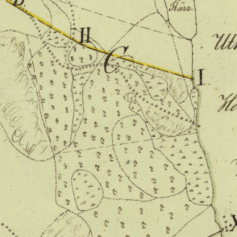 13-nös-7 Harsås Map by Historical GIS maps | Avenza Maps