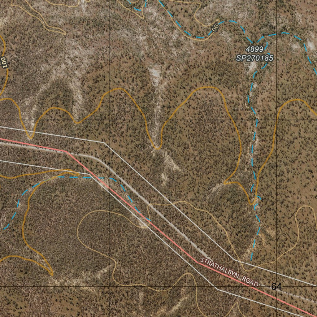 Strathbogie (8457-43i) Map by Department of Resources | Avenza Maps
