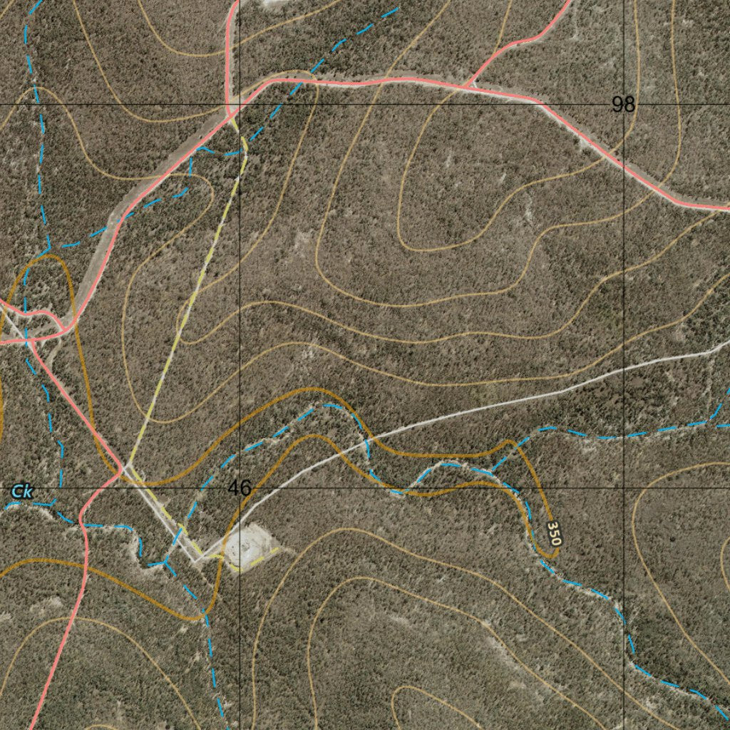 Mount Hutton (8646-21i) Map by Department of Resources | Avenza Maps