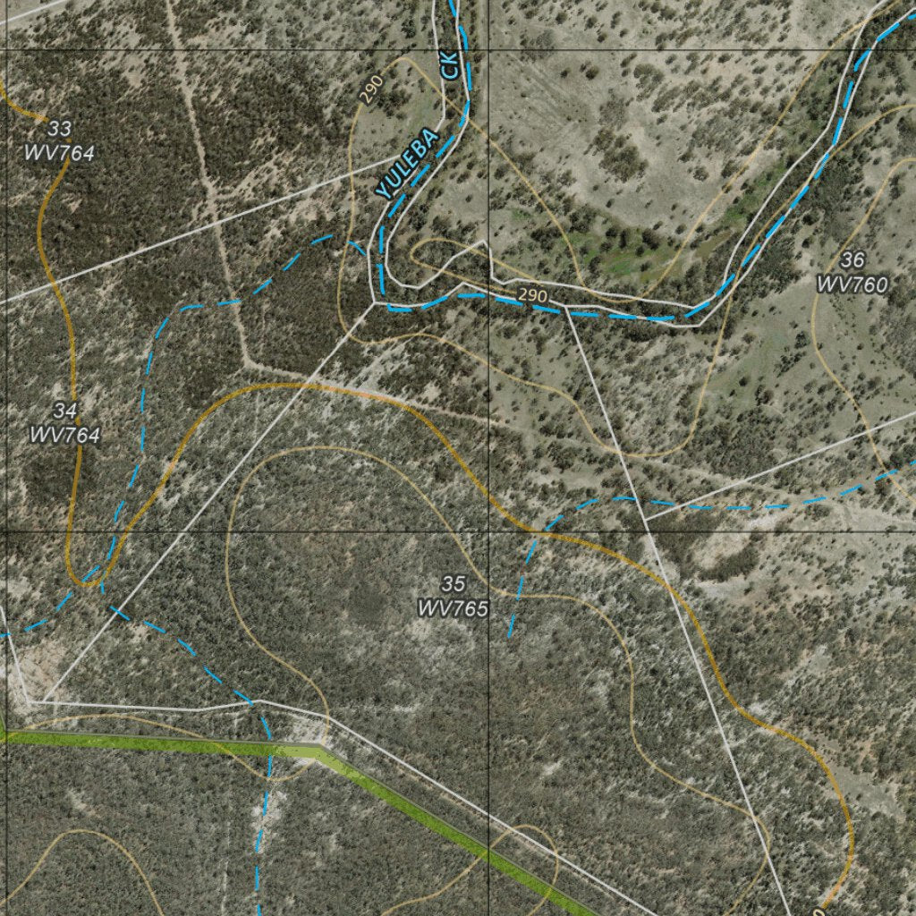 Yuleba Creek (8744-12i) Map by Department of Resources | Avenza Maps