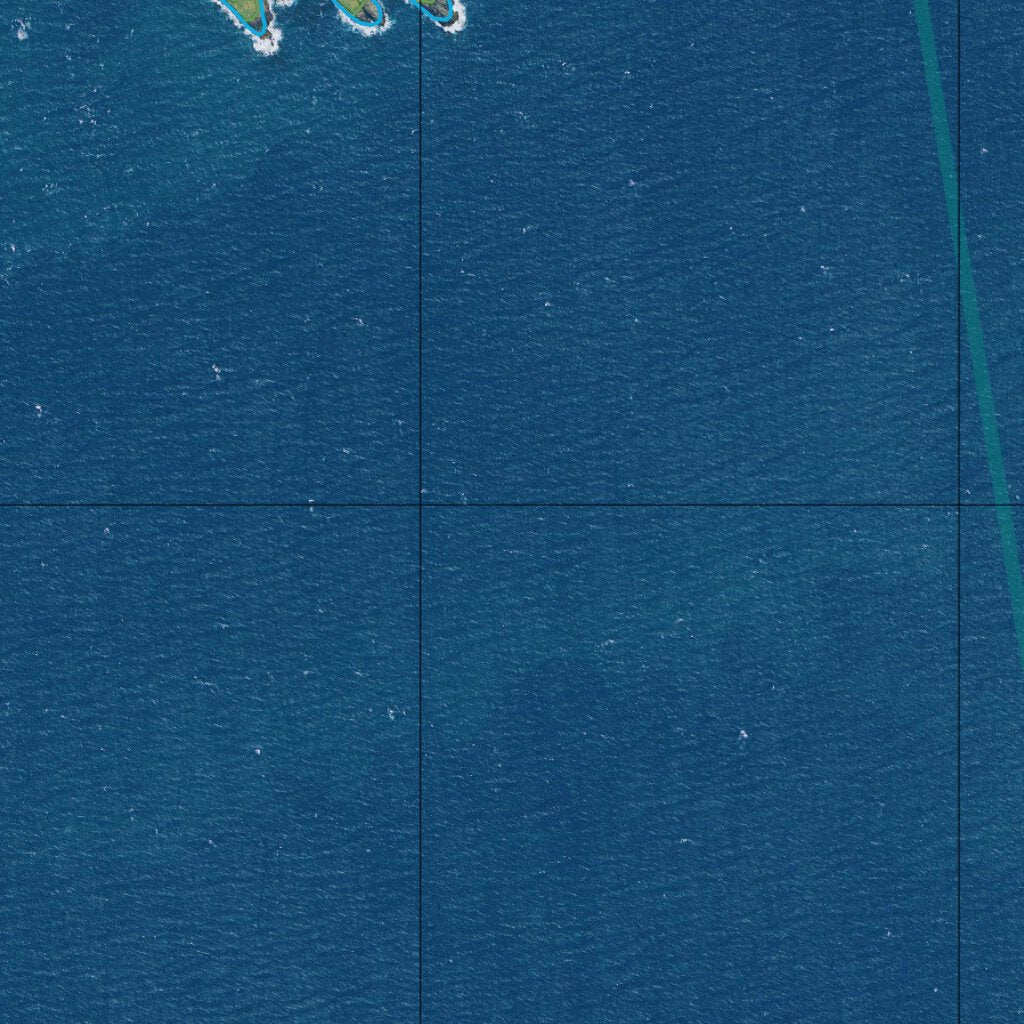 Cheviot Island (9053-41i) Map by Department of Resources | Avenza Maps