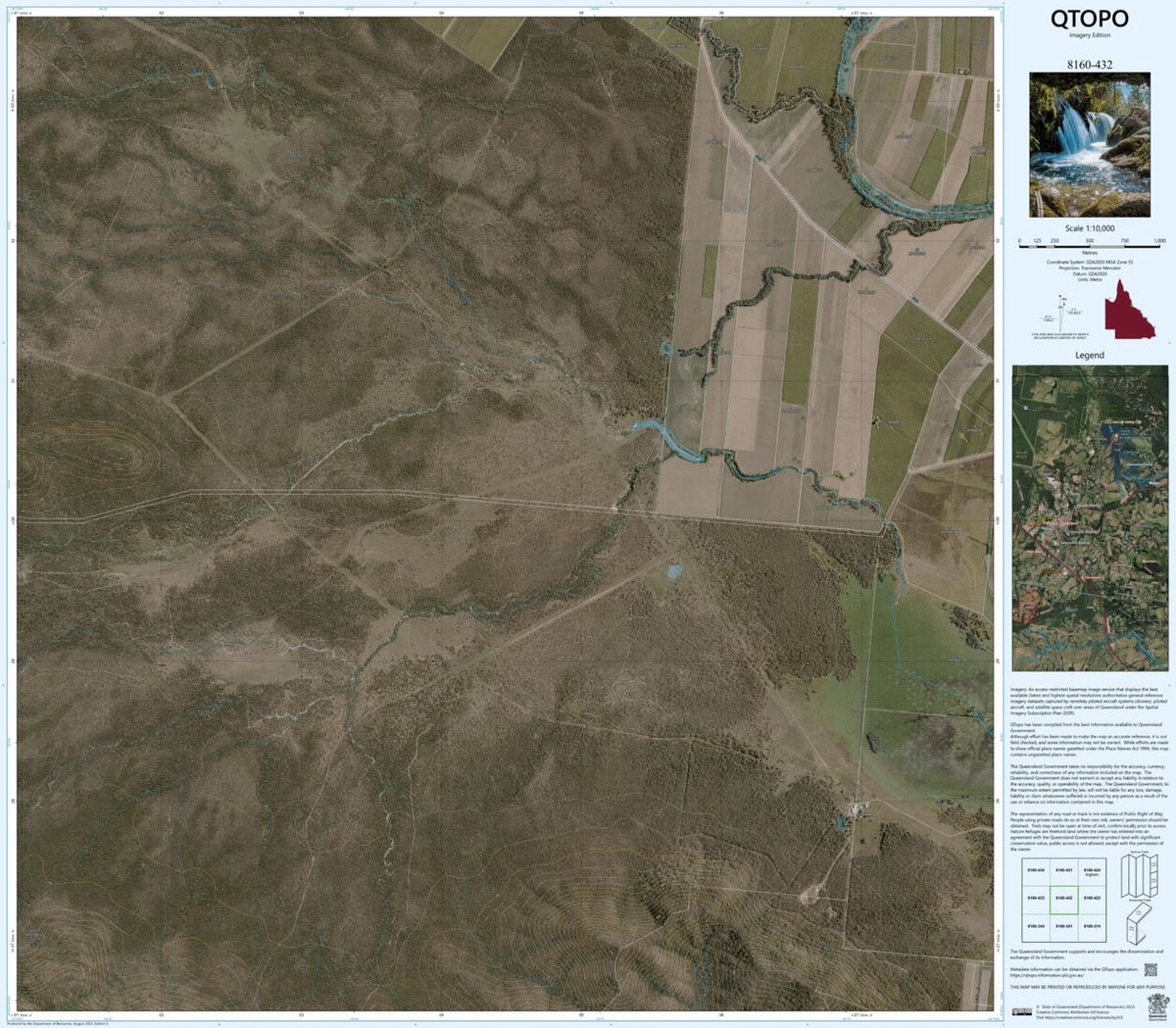 Trebonne (8160-432i) Map by Department of Resources | Avenza Maps