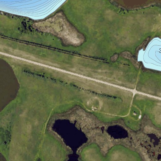 Coe, Lake - Eddy County Map by North Dakota Game and Fish Department ...