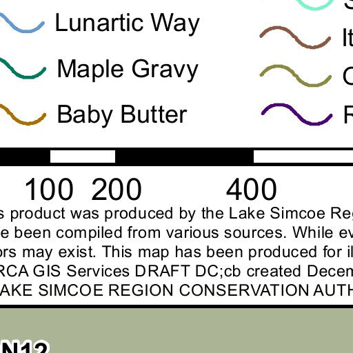 Durham Regional Forest Main Tract Map by Lake Simcoe Region ...