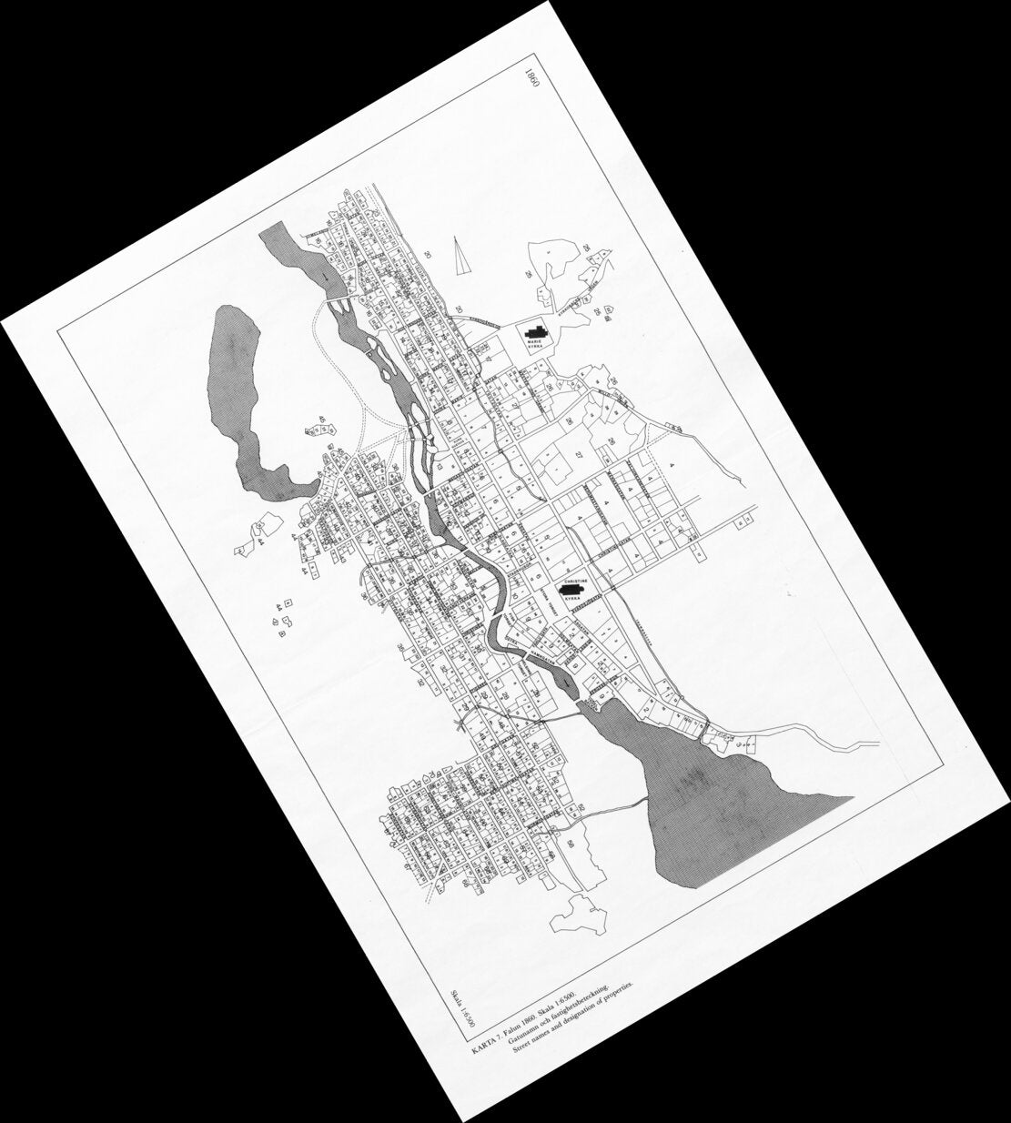 Falun-1860 Map by Historical GIS maps | Avenza Maps