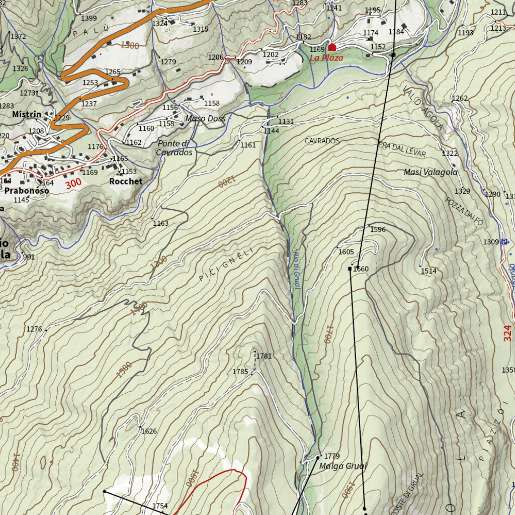 4LAND - 5 Trekking area Adamello, Brenta Map by 4LAND Srl | Avenza Maps