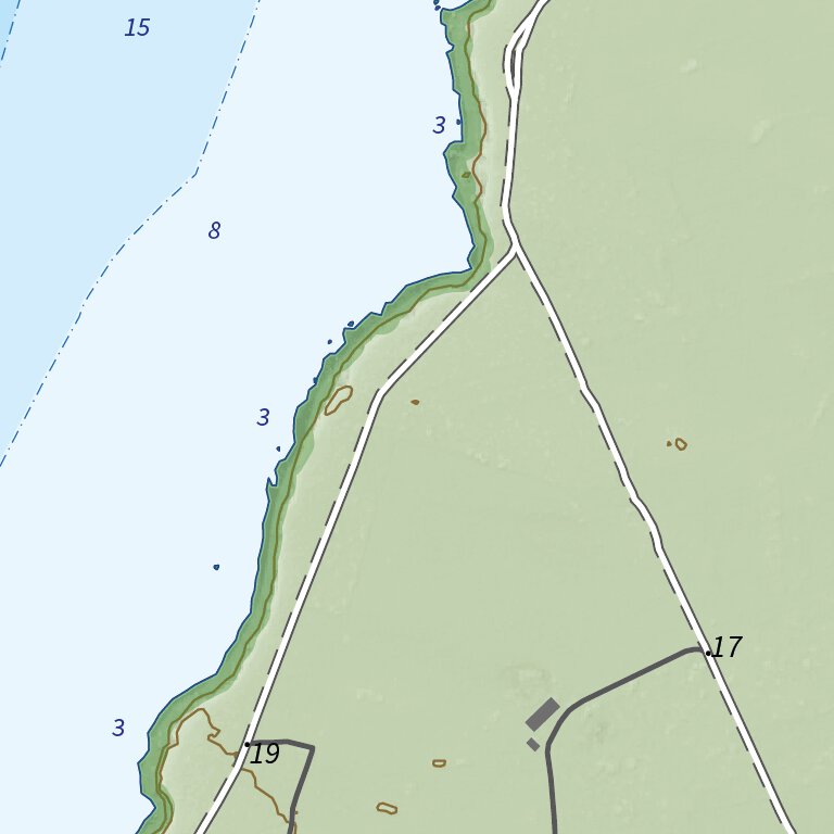Pianosa (Park official) Map by 4LAND Srl | Avenza Maps