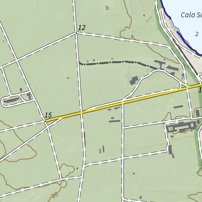 Pianosa (Park official) Map by 4LAND Srl | Avenza Maps