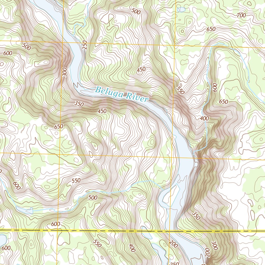 Tyonek B-4 SE, AK (2013, 25000-Scale) Map by United States Geological ...