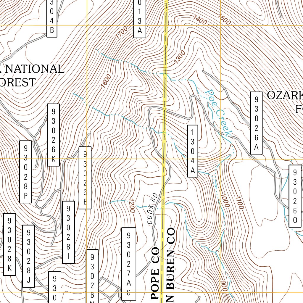 Jerusalem, AR (2011, 24000-Scale) Map by United States Geological ...