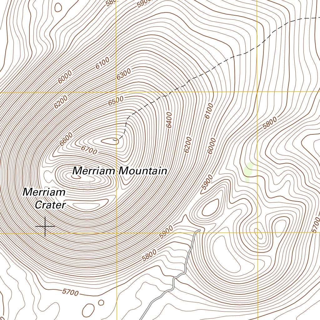 Merriam Crater, AZ (2011, 24000-Scale) Map by United States Geological ...