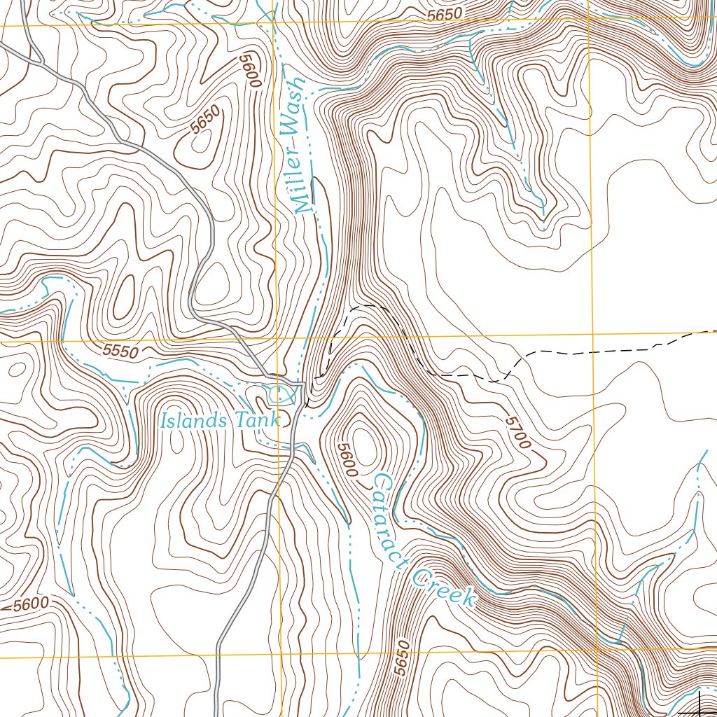 Miller Tank, AZ (2011, 24000-Scale) Map by United States Geological ...