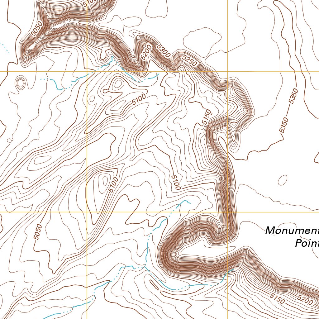 Monument Point, AZ (2011, 24000-Scale) Map by United States Geological ...