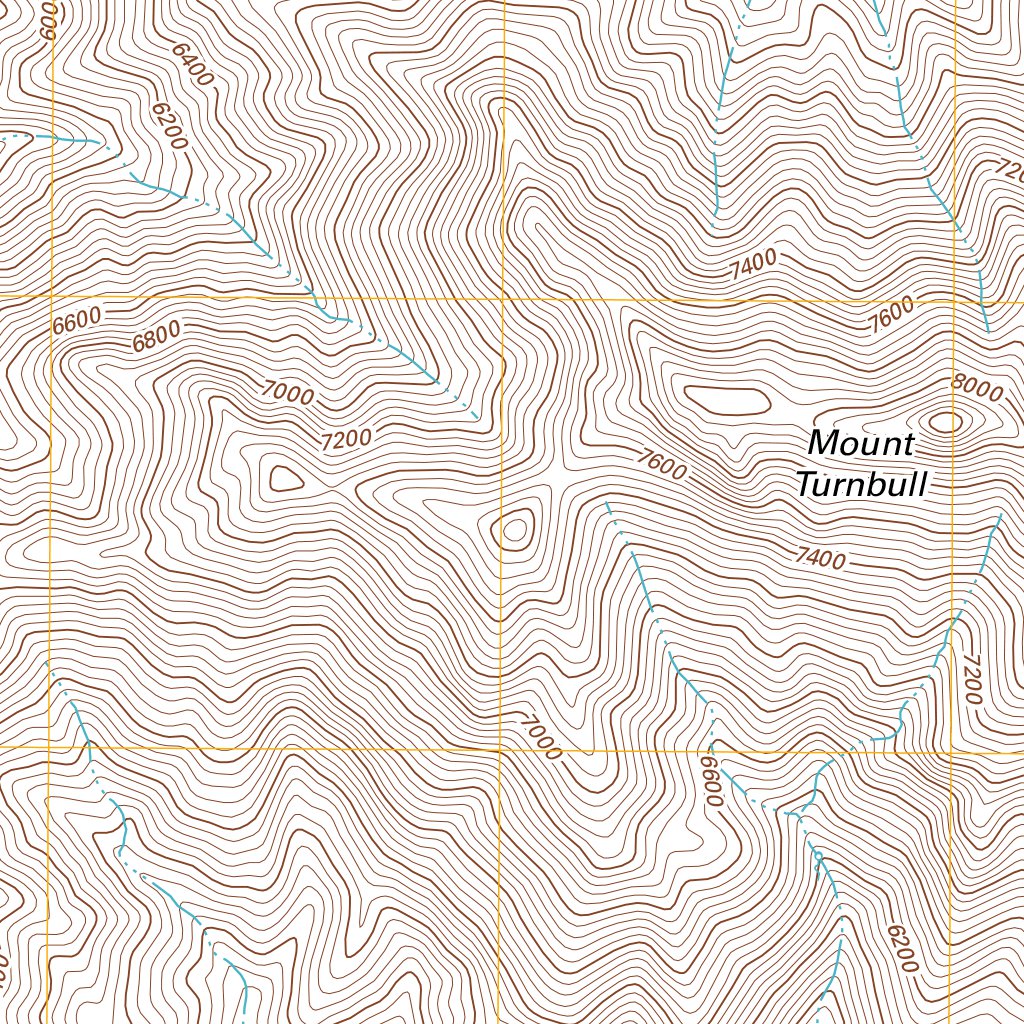 Mount Turnbull, AZ (2011, 24000-Scale) Map by United States Geological ...