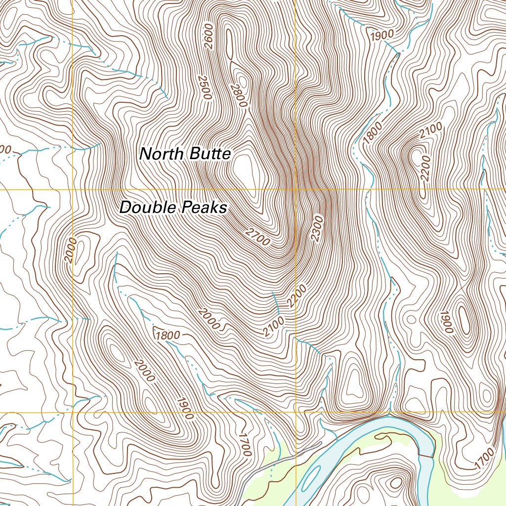 North Butte, AZ (2011, 24000-Scale) Map by United States Geological ...