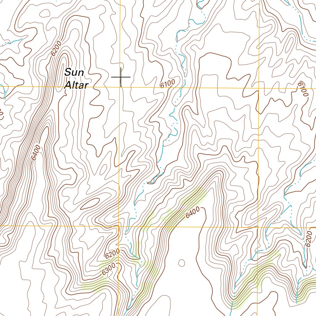Sun Altar, AZ (2011, 24000-Scale) Map by United States Geological ...