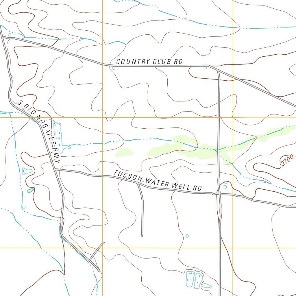 Tucson SW, AZ (2011, 24000-Scale) Map by United States Geological ...