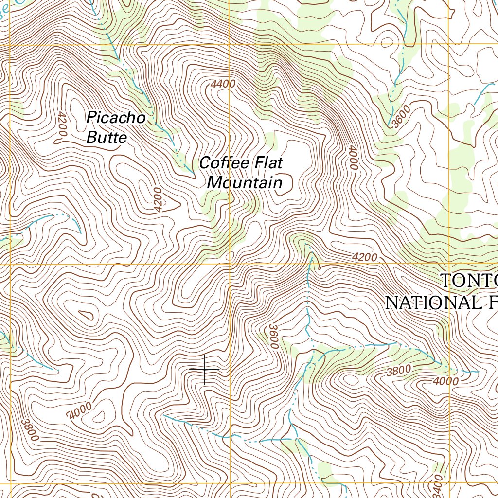Weavers Needle, AZ (2011, 24000-Scale) Map by United States Geological ...