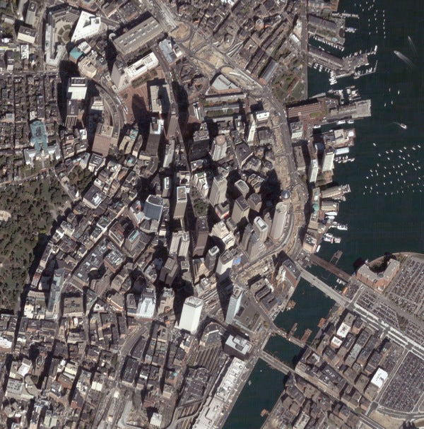 Central Boston, MA Aerial Image Map by Avenza Systems Inc. | Avenza Maps