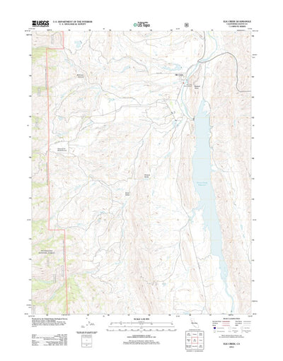 Elk Creek, CA (2012, 24000-Scale) Map by United States Geological ...