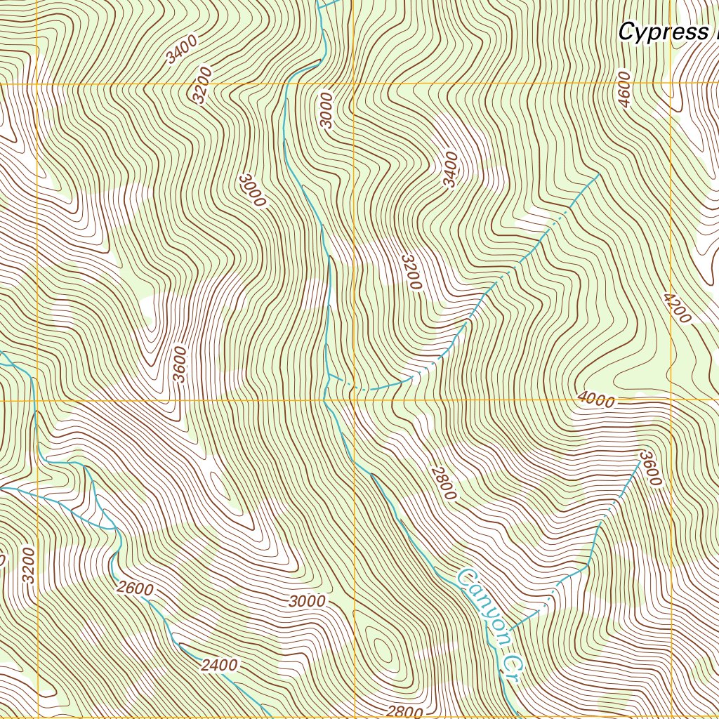 Kangaroo Mountain, CA (2012, 24000-Scale) Map by United States ...