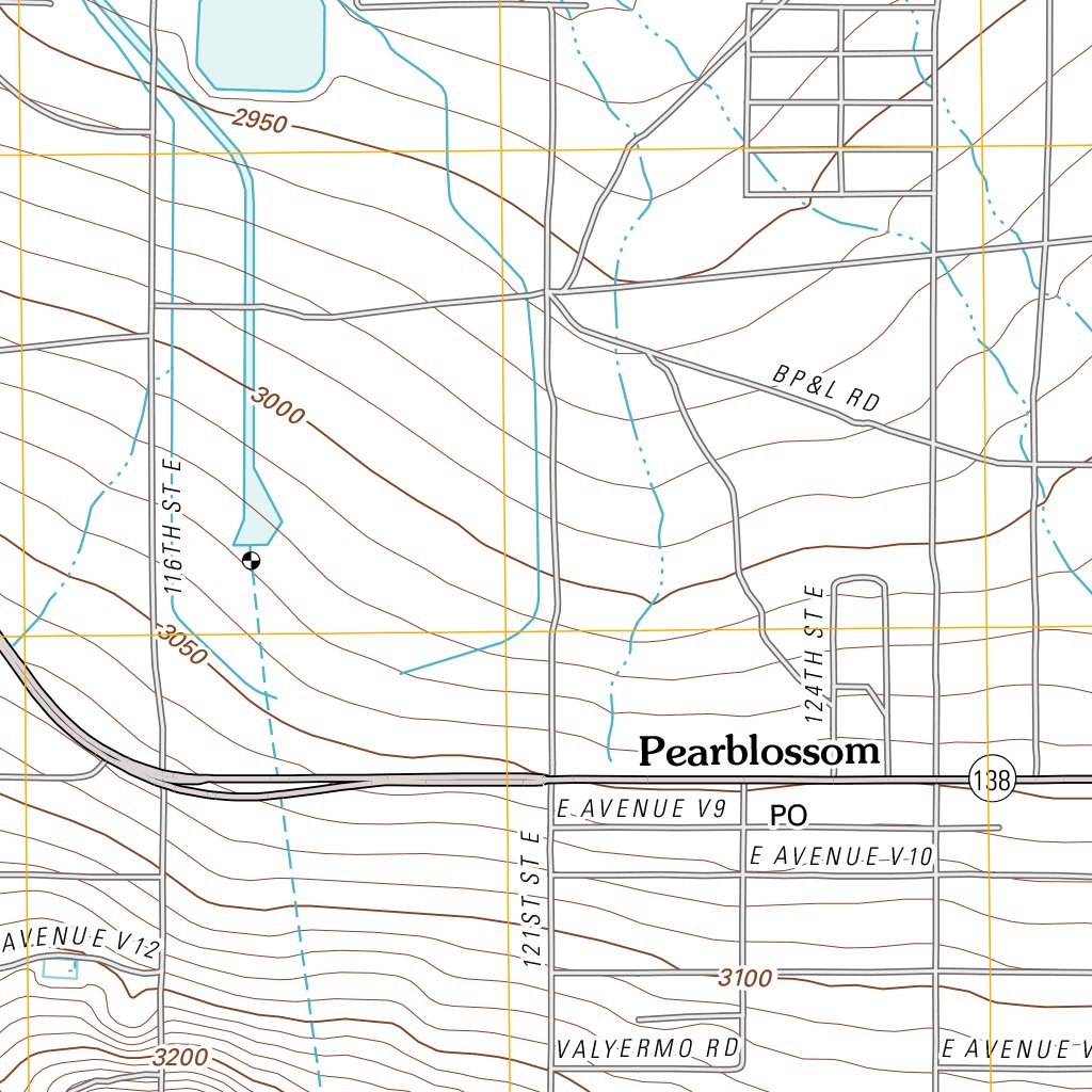 Littlerock, CA (2012, 24000-Scale) Map by United States Geological ...