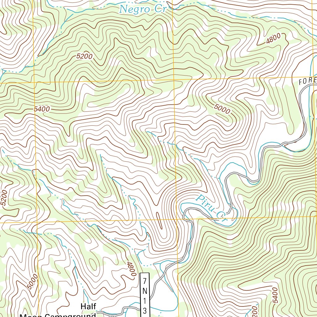 Lockwood Valley, CA (2012, 24000-Scale) Map by United States Geological ...