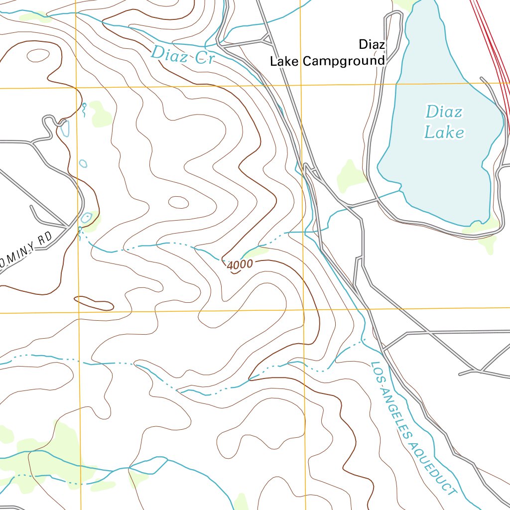 Lone Pine, CA (2012, 24000-Scale) Map by United States Geological ...