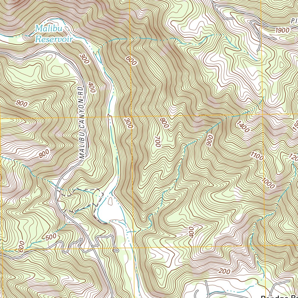 Malibu Beach, CA (2012, 24000-Scale) Map by United States Geological ...