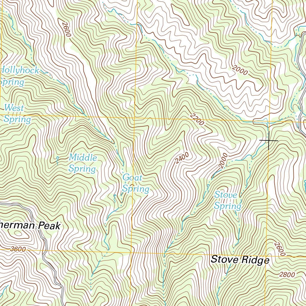 Sherman Peak, CA (2012, 24000-Scale) Map by United States Geological ...