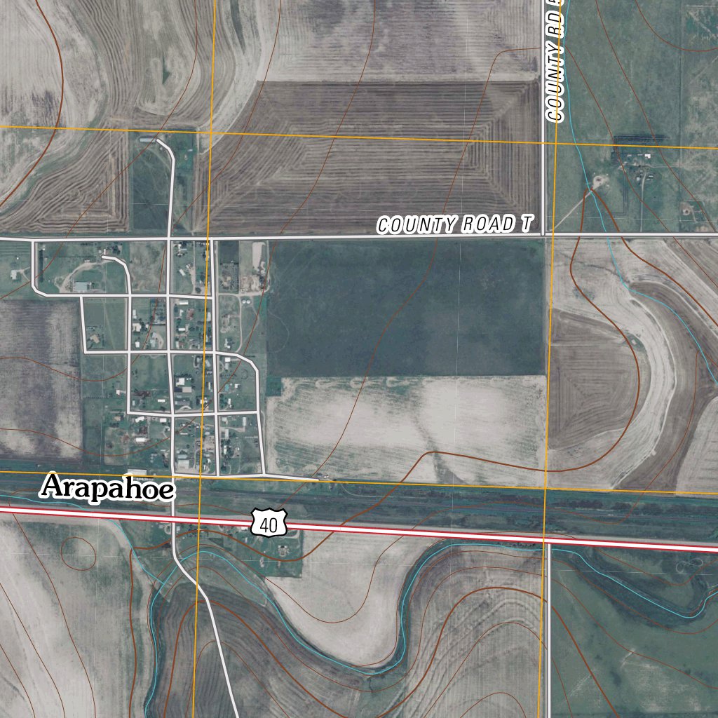 Arapahoe, CO (2010, 24000-Scale) Map by United States Geological Survey ...