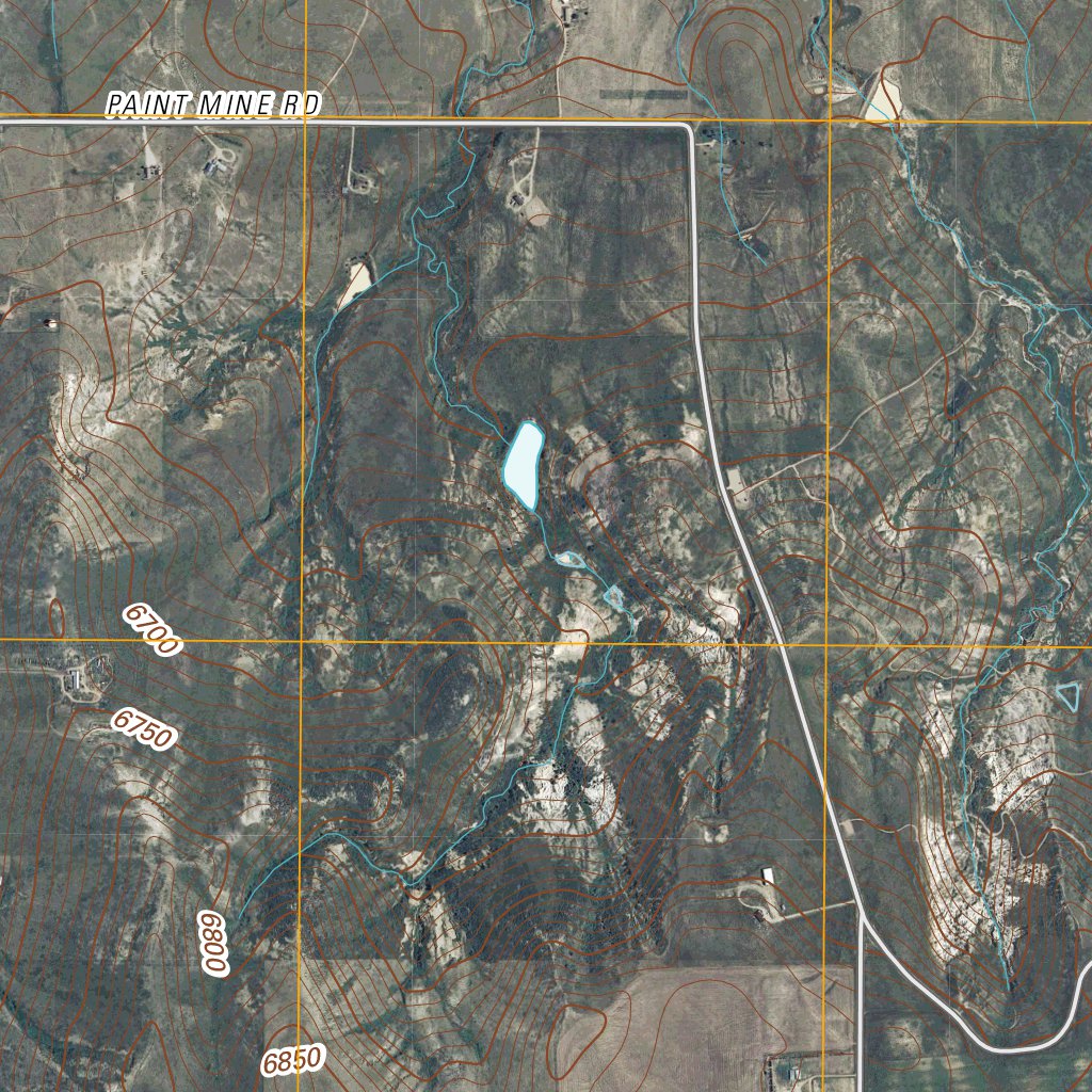 Calhan, CO (2010, 24000-Scale) Map by United States Geological Survey ...