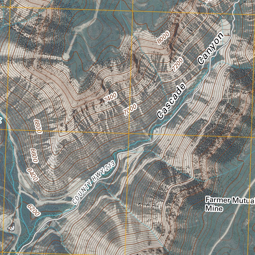 Circle Dot Gulch, CO (2010, 24000-Scale) Map by United States ...