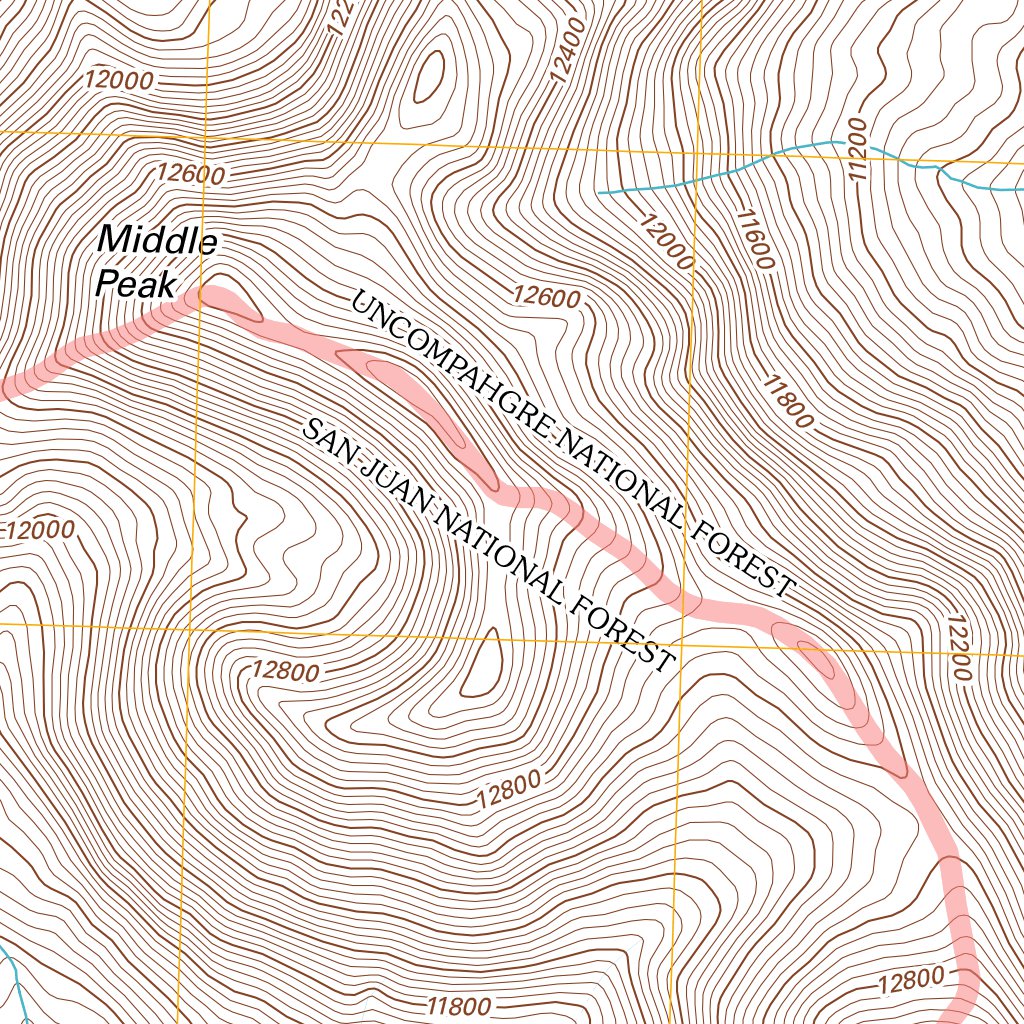 Dolores Peak, CO (2011, 24000-Scale) Map by United States Geological ...