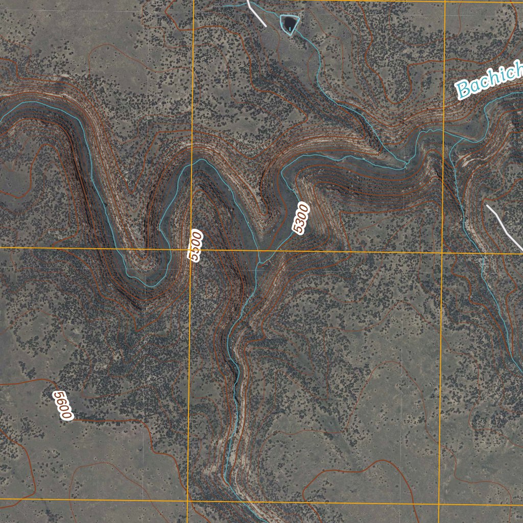 Doss Canyon South, CO (2010, 24000-Scale) Map by United States ...