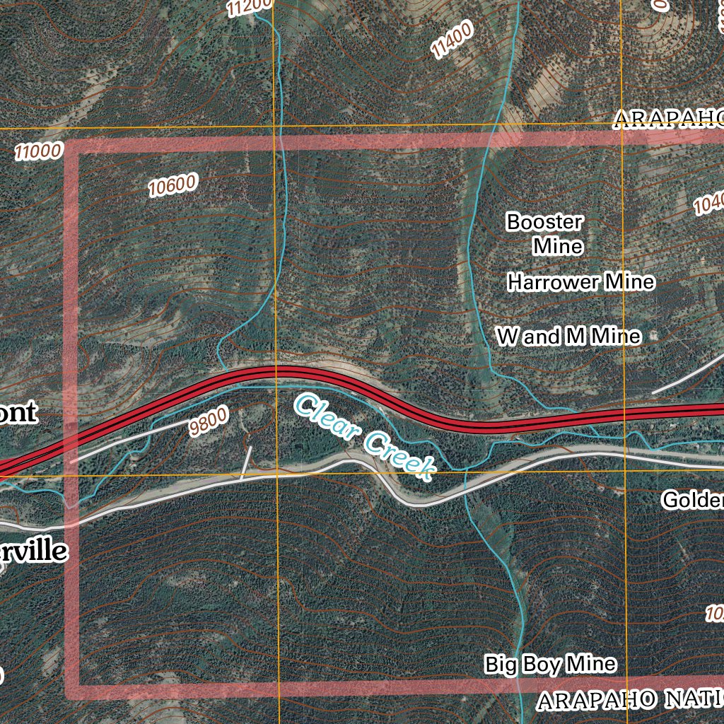 Grays Peak, CO (2011, 24000-Scale) Map by United States Geological ...