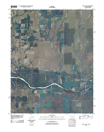 Holly East, CO-KS (2010, 24000-Scale) Map by United States Geological ...